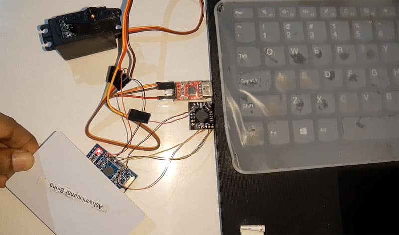 RFID-based Contactless Lock DIY Project - Electronics For You ...