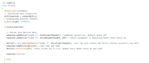 Smallest Alexa-Controlled IoT Device