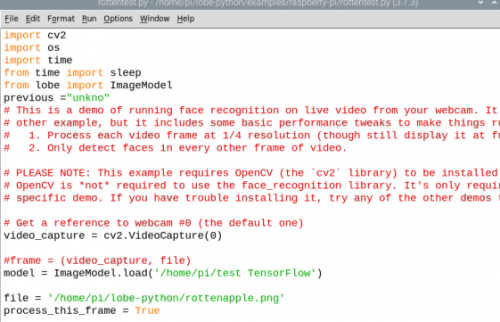 Fresh/Rotten Fruit Detection Using Raspberry Pi | ML Project
