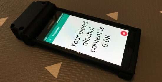 Smartphone-Screen-Integrated Optical Breathalyzer - Electronics For You ...