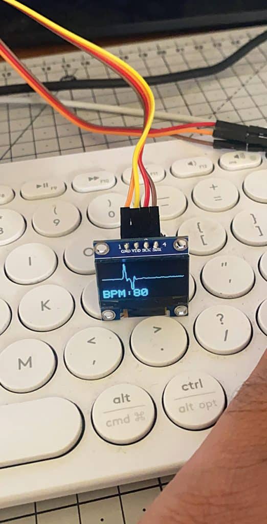 Handheld Heart Rate Monitor