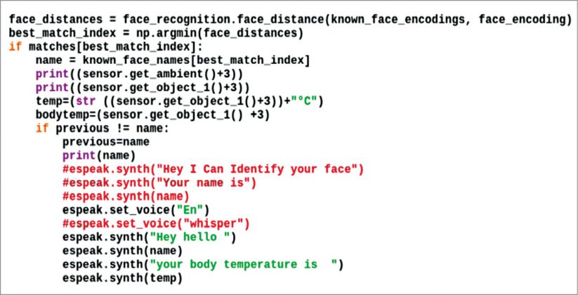 Smart Door Camera With Facial Recognition & Thermal Screening