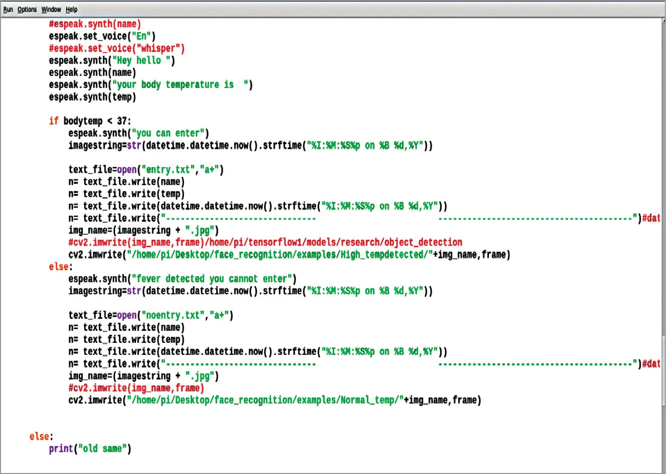 Smart Door Camera With Facial Recognition & Thermal Screening