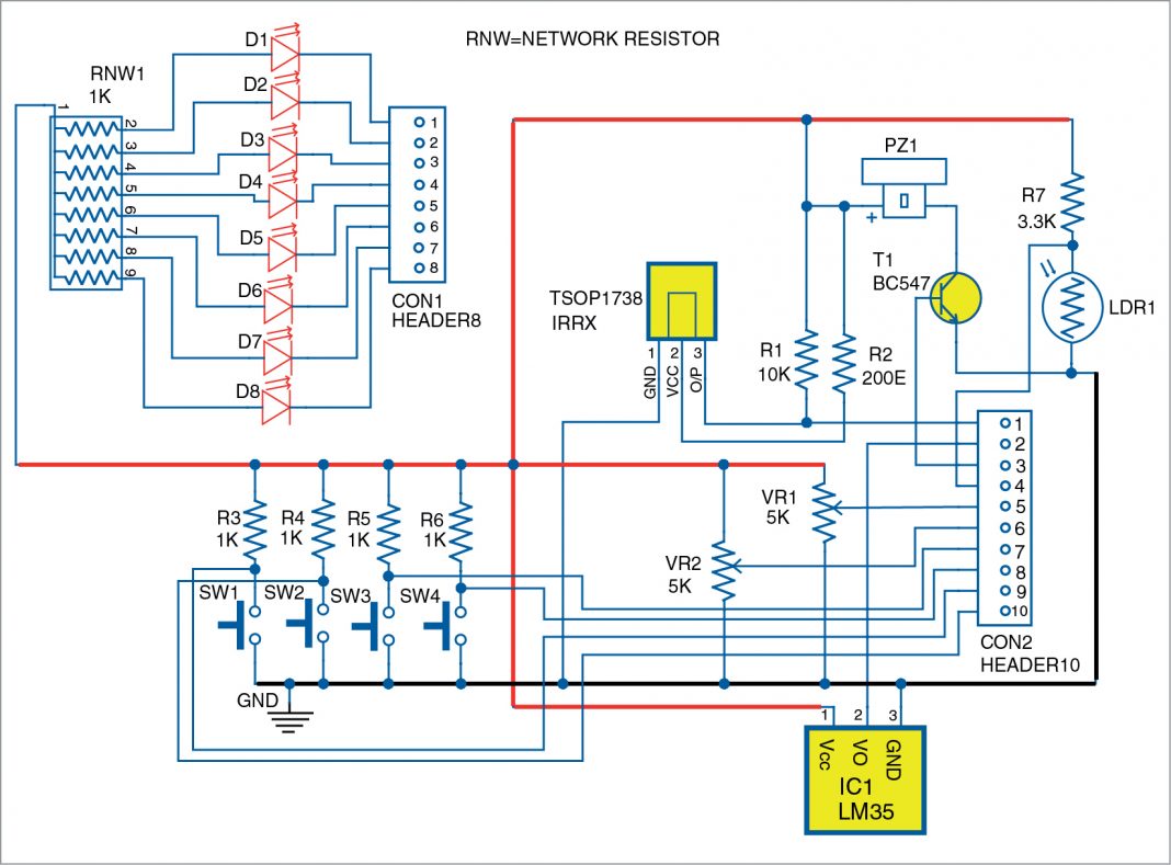 Remote Wireless Display Of Sensor Data | Full Electronics Project