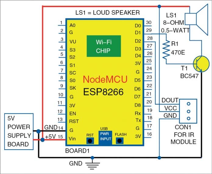 Smart Musical Bell That Identifies The Person | Full Electronics Project