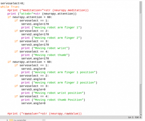 Mind-Controlled Prosthetic Arm