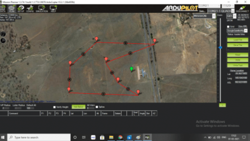 UAV/Drone For Mission Planning, Altitude & Position Hold