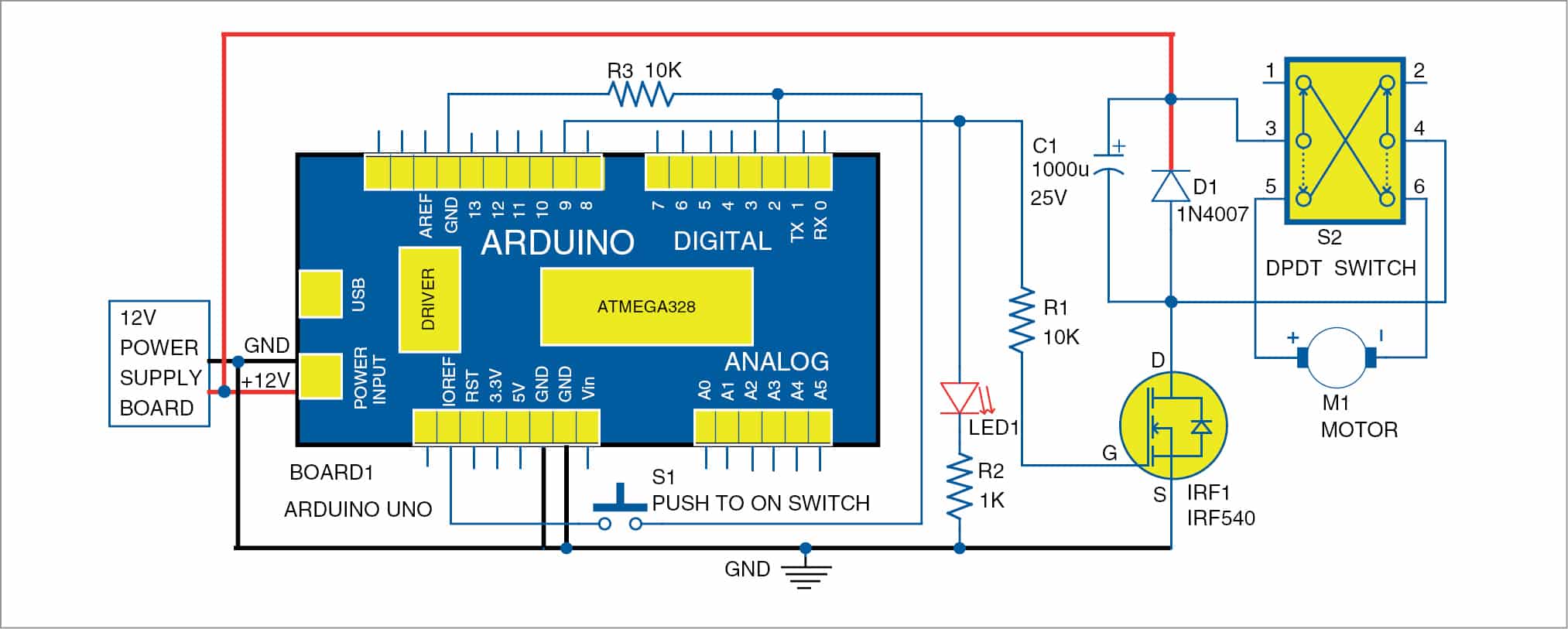 Linear Speed Control For DC Motor | Full Electronics Project