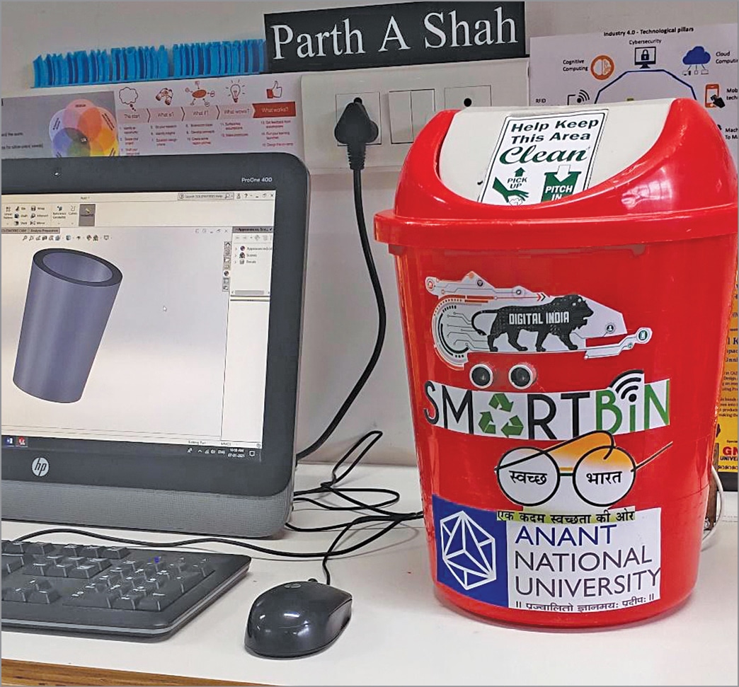 Contactless Smart Bin | Full Electronics Projects