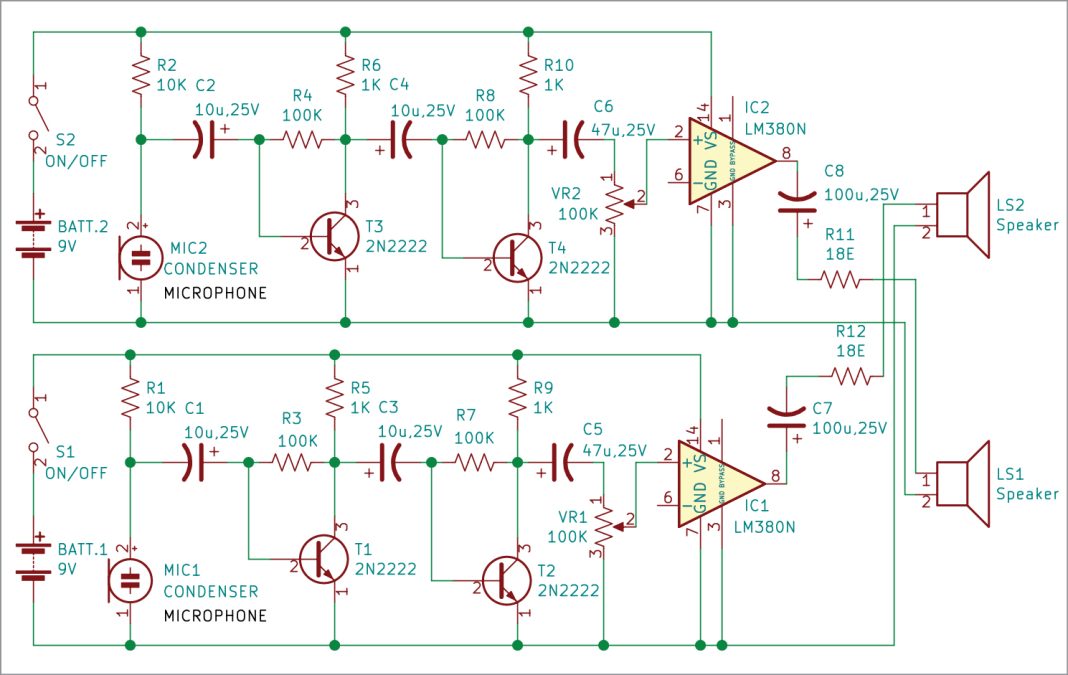 Simple Two-Way Intercom | Full Electronics DIY Project