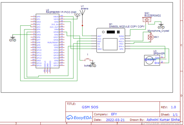 GSM-based SOS Alert Device | Full Electronics Project