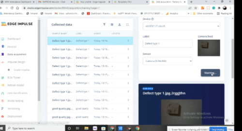 DIY AI-based Quality Control Camera