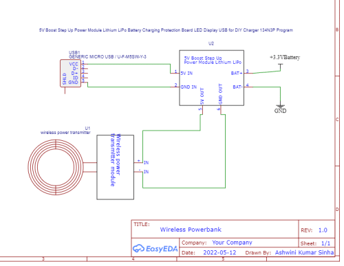 Design Wireless Charging Power Bank | Full Electronics DIY Project
