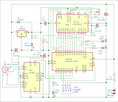Object Detection Using Lidar Module | Full Electronics Project