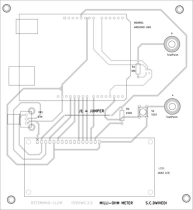 Milli-Ohm Meter With 0.1 To 1-Ohm Range