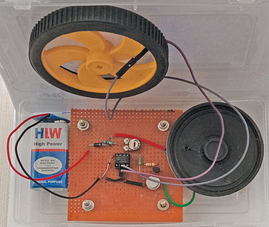 Security Alarm For Two-Wheelers