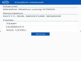 Weather Station using STM32 with ThingSpeak IoT