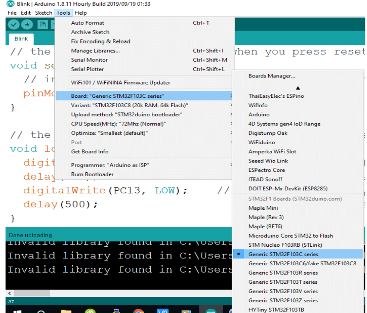Weather Station using STM32 with ThingSpeak IoT