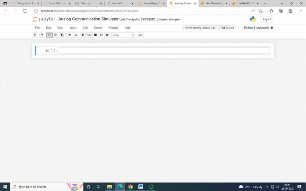 A Python Based GUI For AM Modulation | Full Software Project