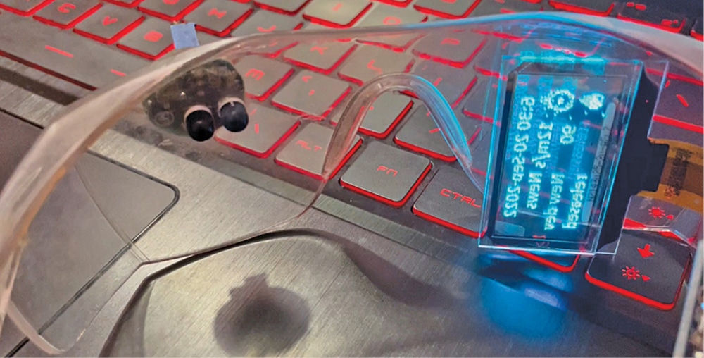 DIY Google Glasses with Transparent OLED using Raspberry Pi