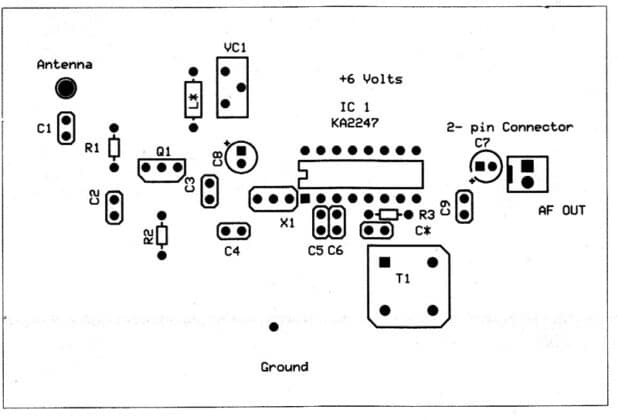 Simple FM Radio Receiver Using KA2247