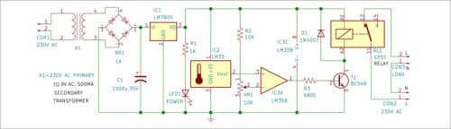 Temperature Controlled Switch | Full Electronics DIY Project
