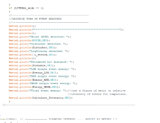 Building Thunder Distance Detection Device using ESP32