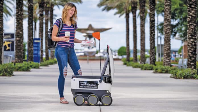 Rise of Autonomous Delivery Bots Not Replacing Humans