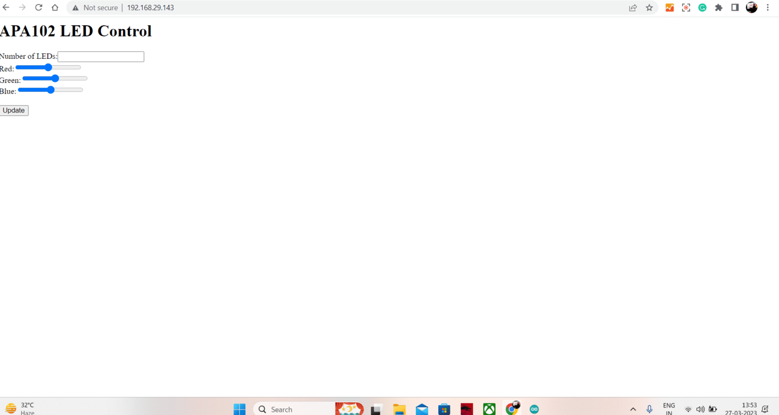 Building Wireless Addressable RGB LED Controller with ESP32