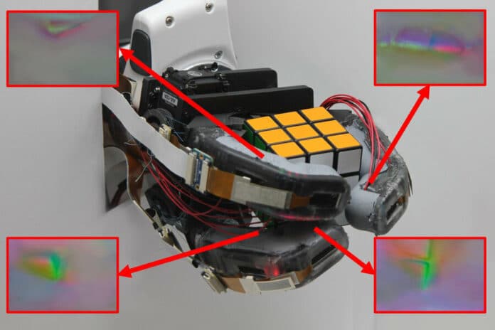 Human-Like Robotic Hand Identifies Objects In One Grasp