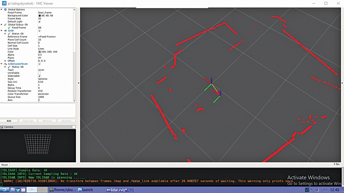 Hector Slam Mapping and Indoor Positioning ROBOT with ROS & Lidar