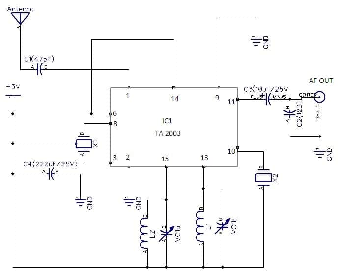 TA 2003 FM Radio Receiver