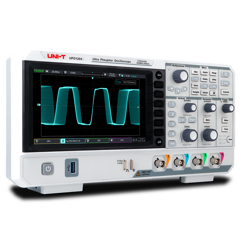 Advanced 4-Channel Oscilloscope