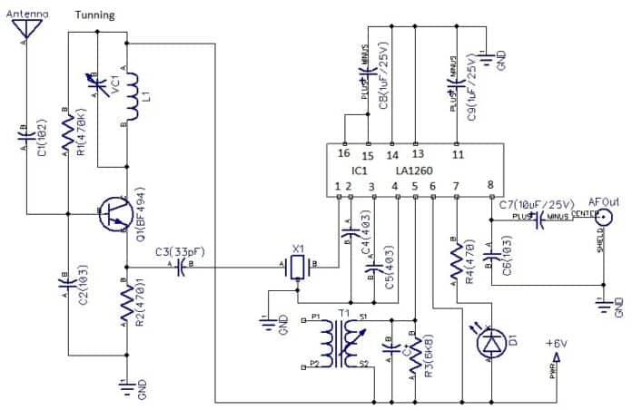 Simple FM Radio Using LA1260 - Electronics For You – Official Site ...