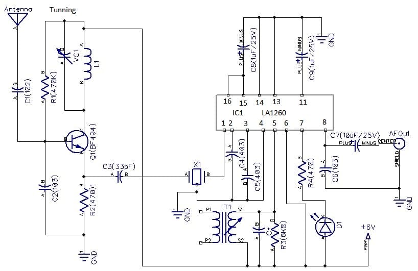 Simple FM Radio Using LA1260