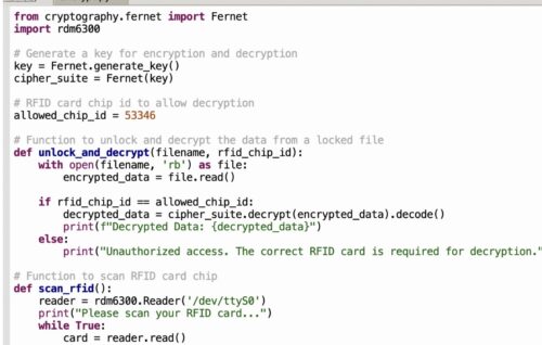 Implantable Chip Design for Secure Data Storage inside Body
