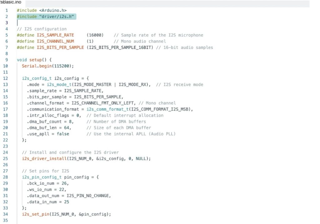 ESP32 I2S Audio Processing Guide With Code and Circuit