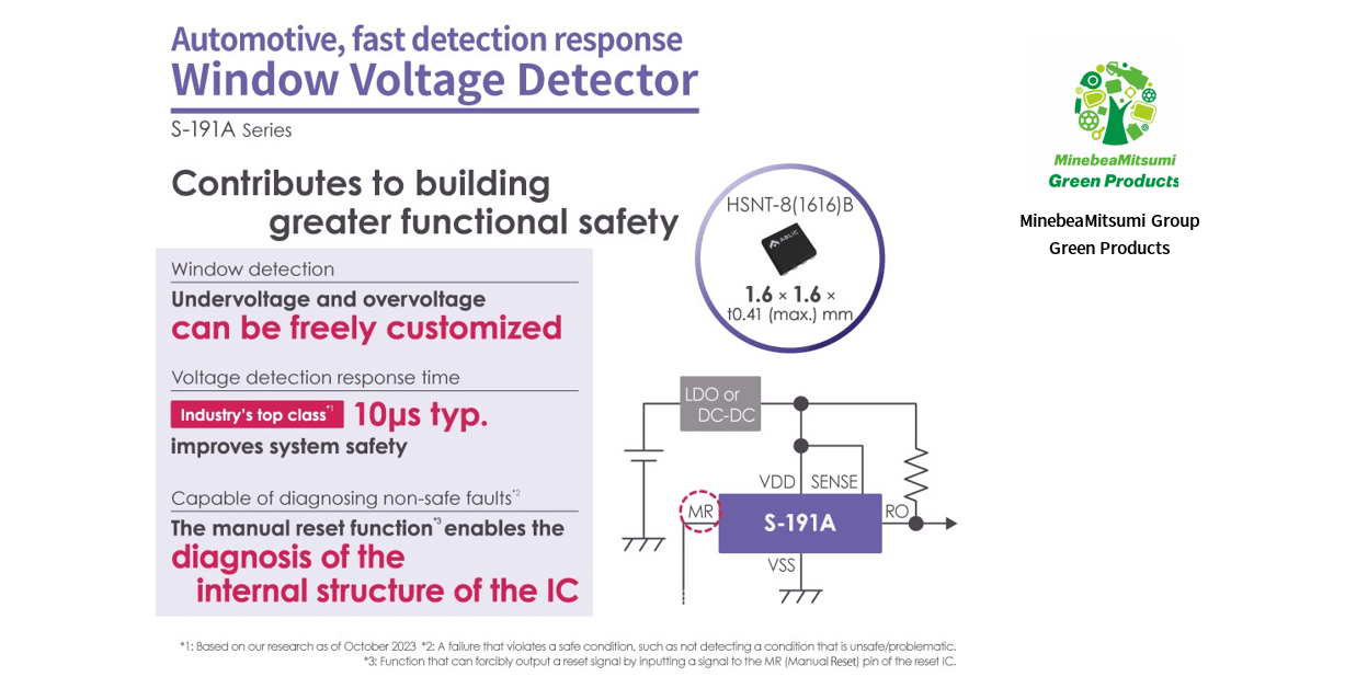 Automotive Window Voltage Detectors With Rapid Response