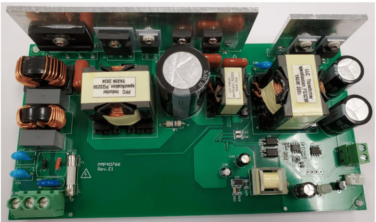 500-W CC/CV e-Bike Charger Reference Design