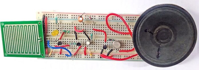 DIY Rain Alarm Circuit - Step-by-step Tutorial