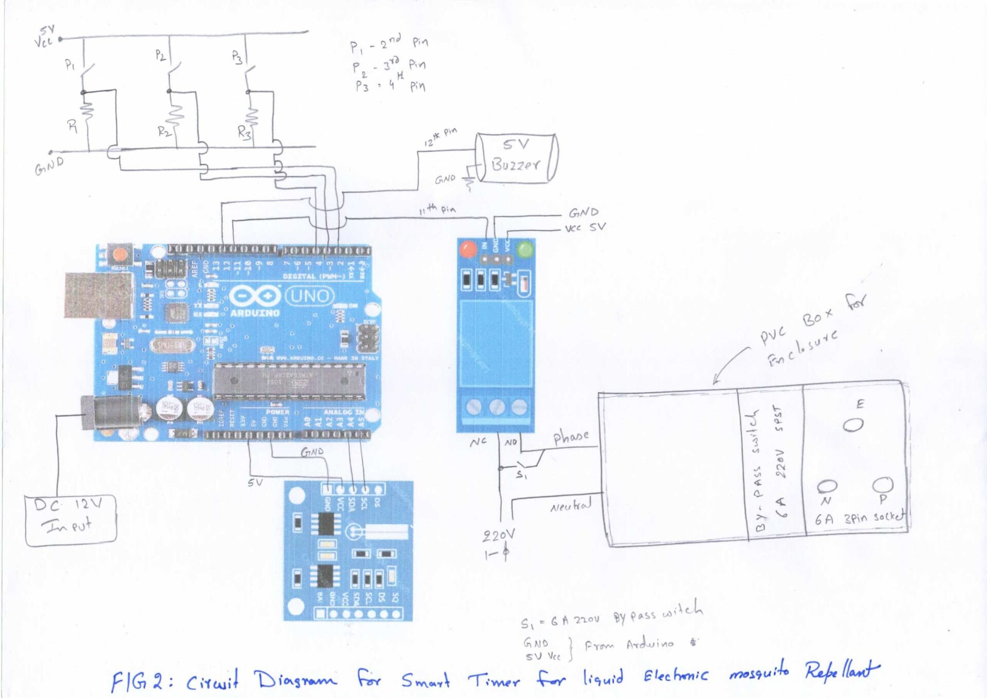 Smart Timer For Liquid Electronic Mosquito Repellents