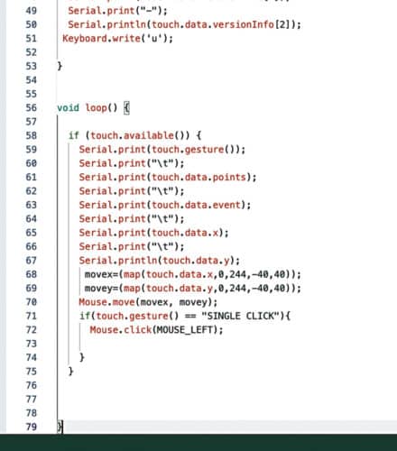 Smartwatch-Like HID With Keyboard And Touchpad
