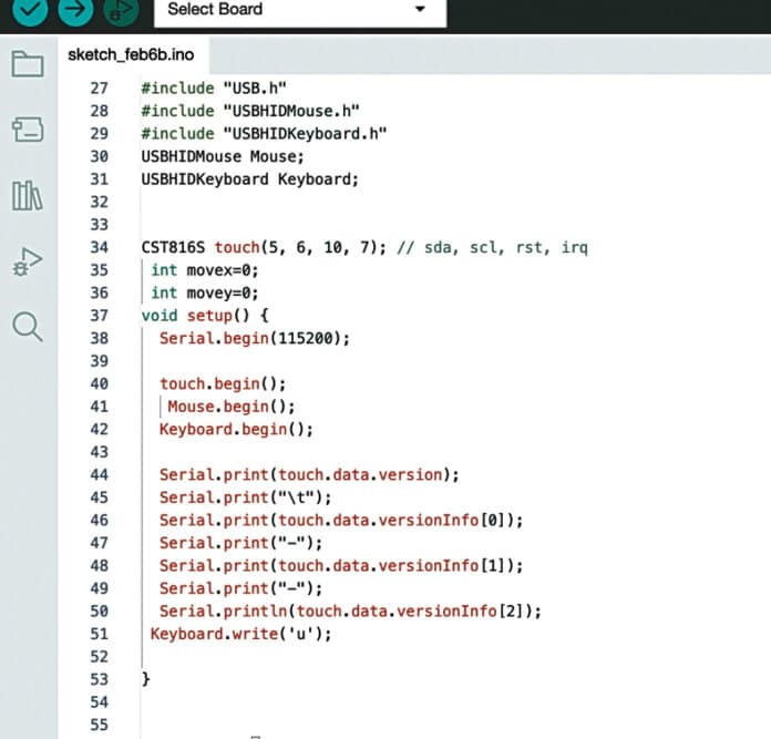 Smartwatch-Like HID With Keyboard And Touchpad