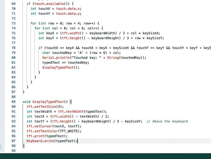 Smartwatch-Like HID With Keyboard And Touchpad