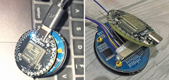 Smartwatch-Like HID With Keyboard And Touchpad