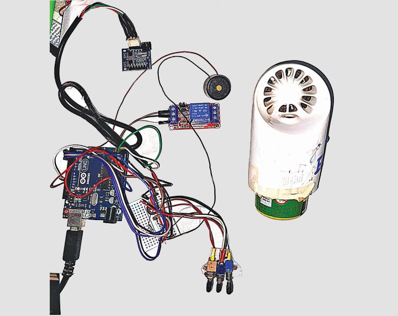 Smart Liquid Mosquito Repellents Timer | Project with Code