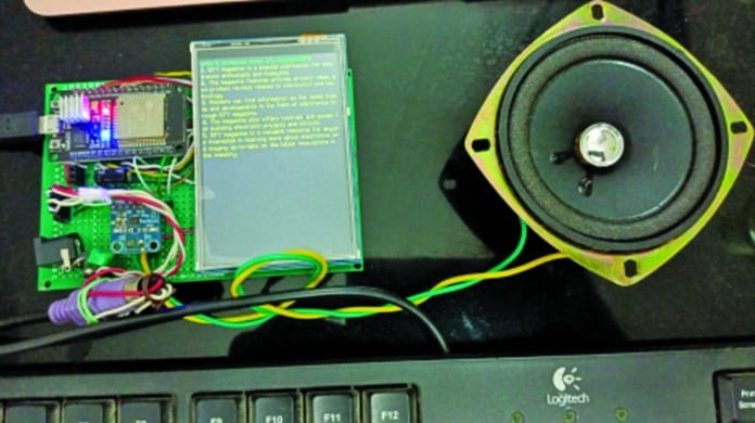 Voice-Enabled ChatGPT Terminal with ESP32 and Google TTS