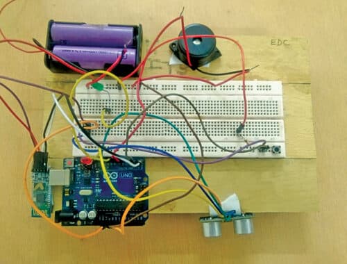Building a Touchless Distance Monitor & Handwashing Timer