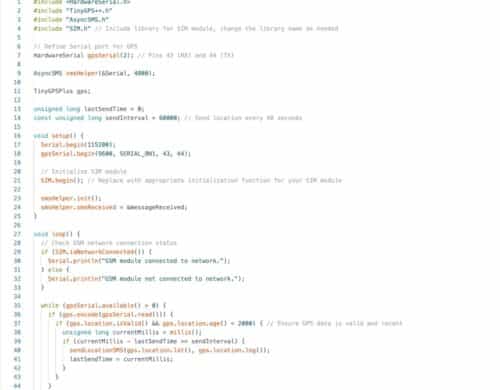DIY Smallest GPS Tracker with Circuit and Code