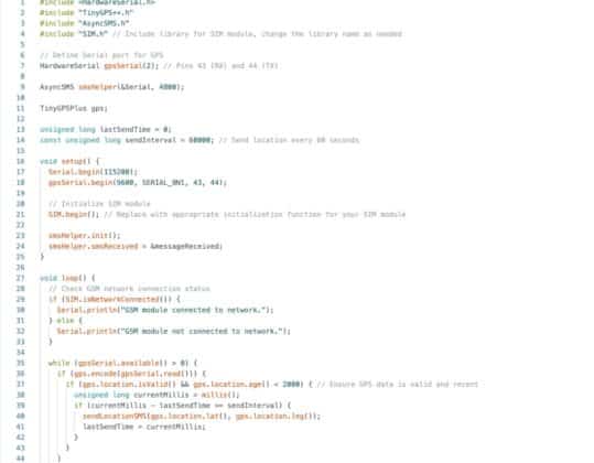 DIY Smallest GPS Tracker with Circuit and Code